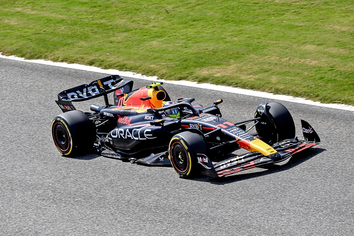 Las fotos del estreno de "Checo" Pérez con Red Bull F1 en Bahréin