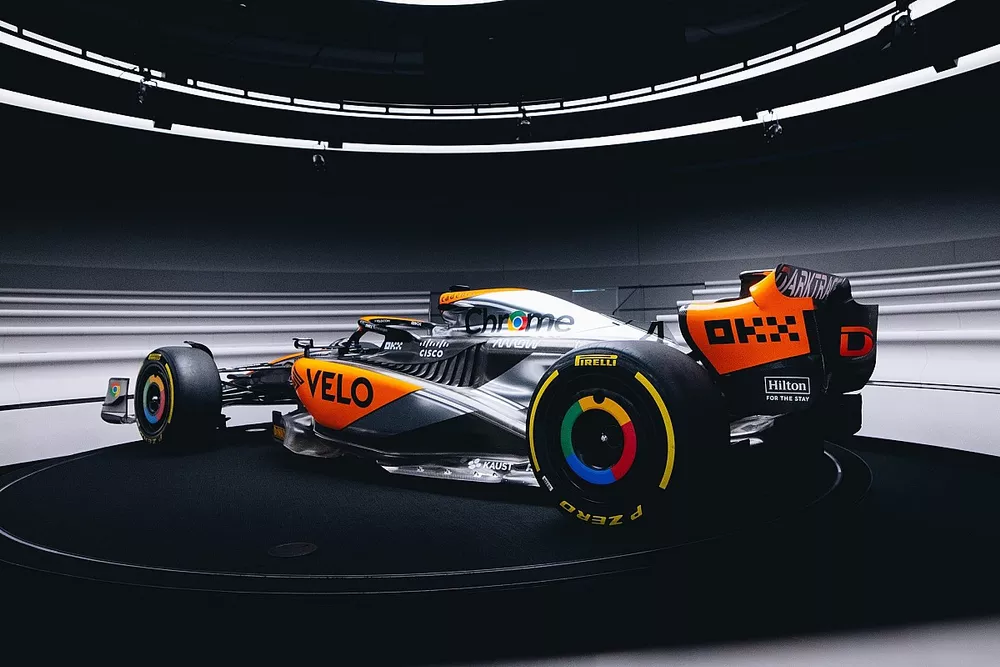 McLaren terug naar chroom met speciale livery voor F1 Silverstone