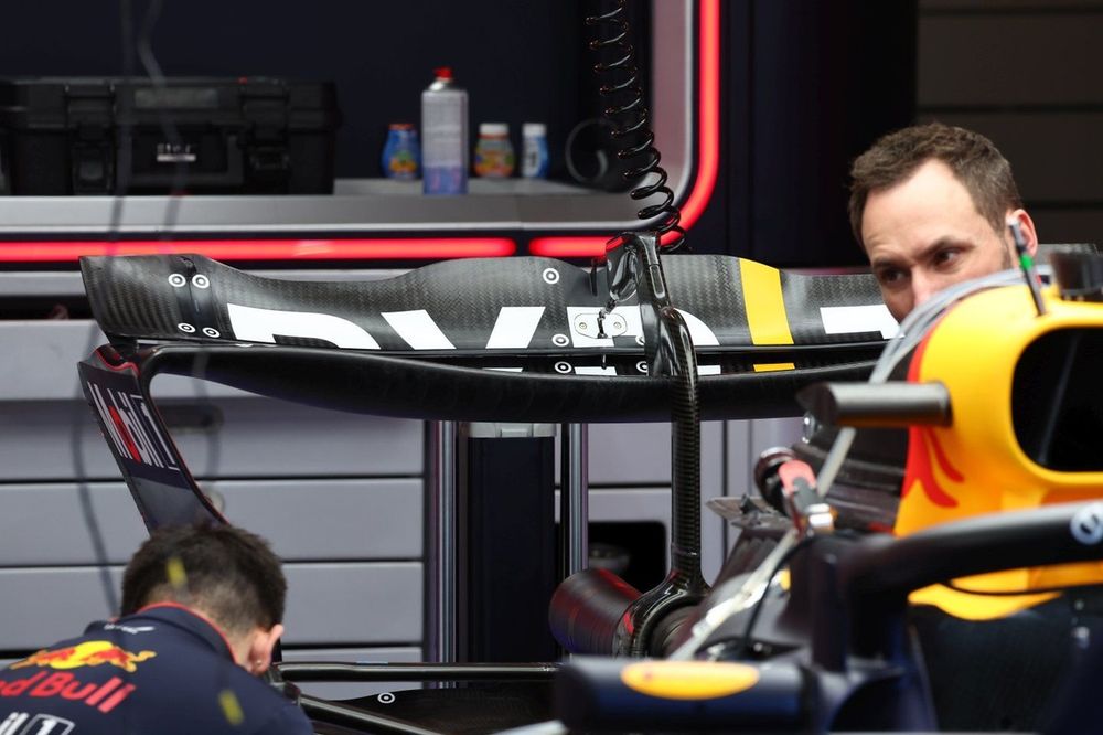 F1 | Red Bull: è piu trimmato che a Monza il flap dell'ala posteriore