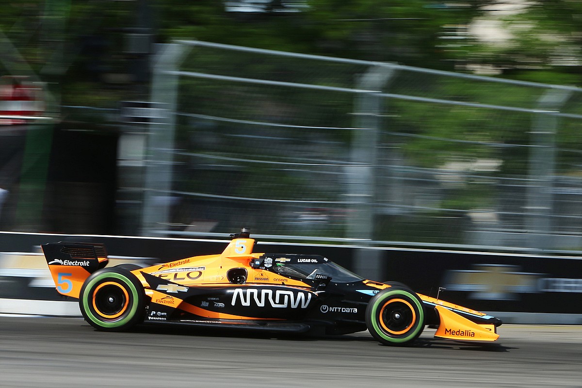 IndyCar Detroit: O’Ward fastest in first practice on new street track