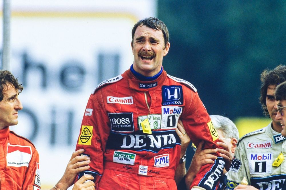 Race-worn Mansell suit from 1986 season goes to auction