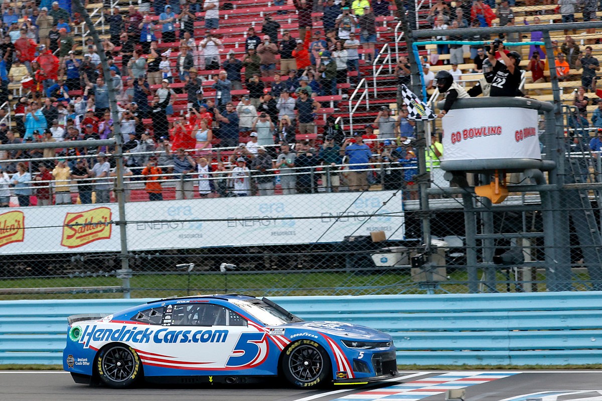 NASCAR: Larson dá ‘chega para lá’ em Elliott e vence em Watkins Glen ...