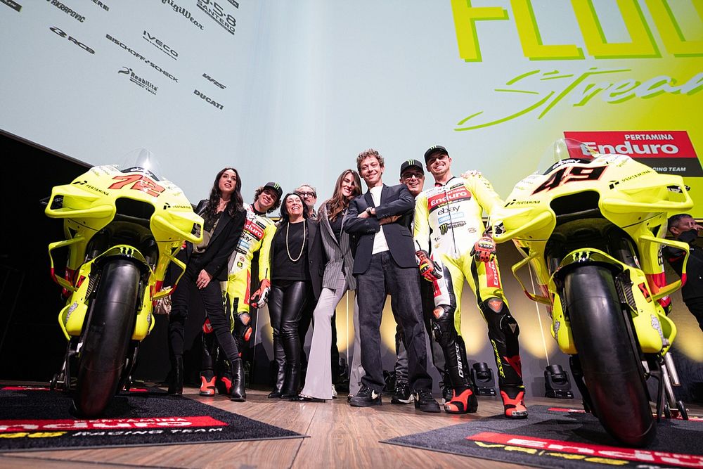 El Pertamina Enduro VR46 Racing Team de Valentino Rossi presenta su ...