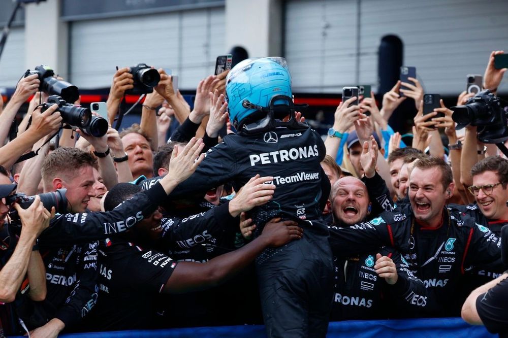 How confidence-inducing Mercedes F1 car raises Russell's Silverstone hopes