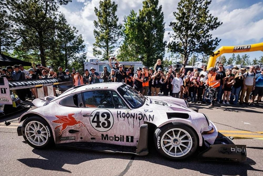 Vídeo: el brutal homenaje de la hija de 16 años de Ken Block en Pikes Peak