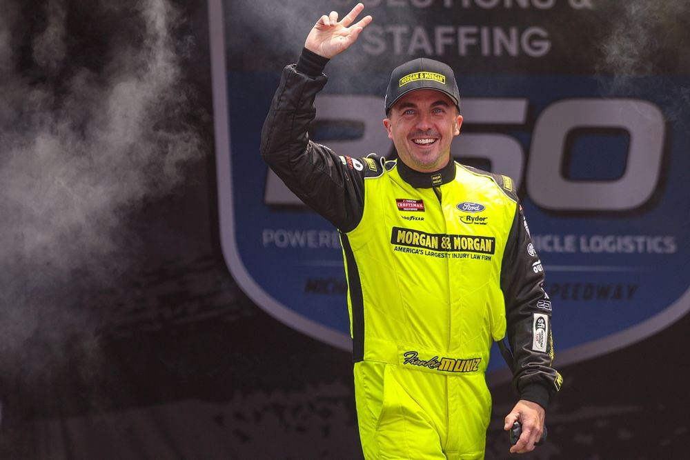 Frankie Muniz reflects on strong showing at Michigan despite "big mistake"