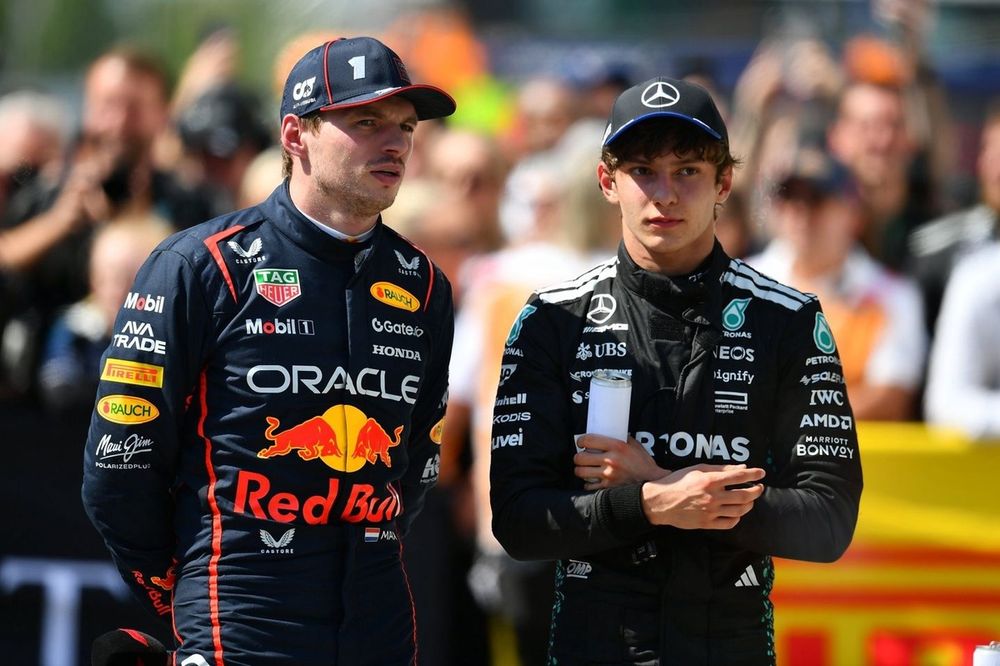 Kimi Antonelli addresses Mercedes future as Toto Wolff talks with Max Verstappen