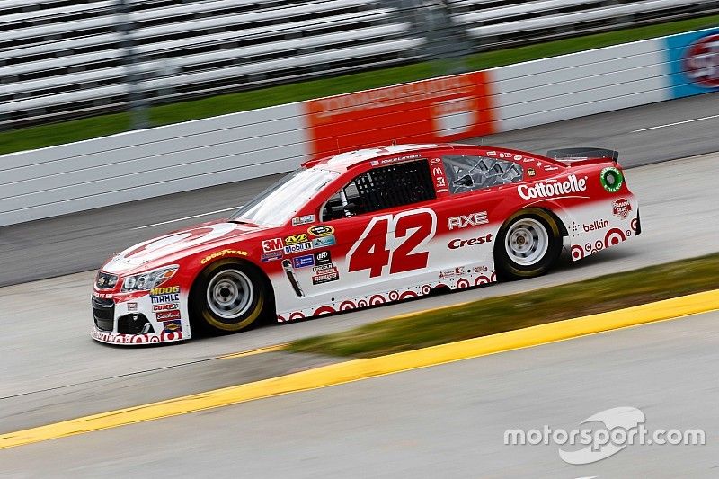 Larson leads the way in final practice
