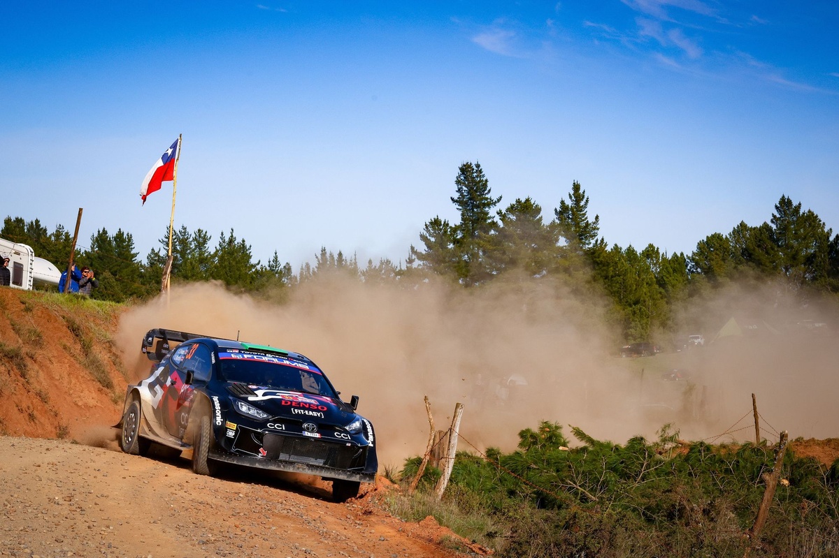 WRC Chile: Evans marca el ritmo y aumenta su liderato