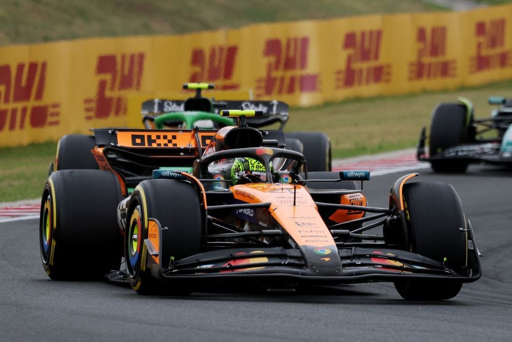 LIVE: F1 Hungarian GP updates – Lando Norris leads as rivals mix up ...