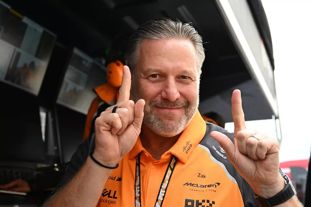 McLaren CEO Zak Brown's $50.3million pay cheque after 2024 constructors ...
