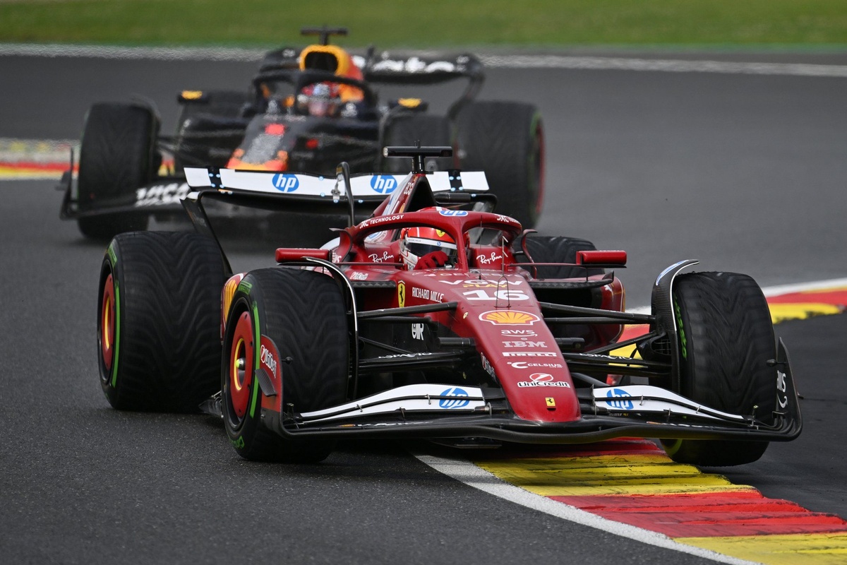 Leclerc celebra "un buen podio" y se justifica de las tensas radios con ...