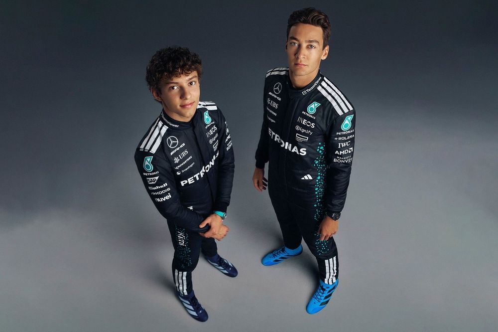 Mercedes signs Russell, Antonelli in F1 2026 driver line-up