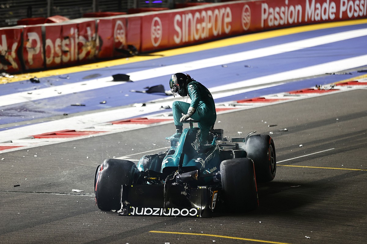 Stroll: Crash in Singapore had impact van 50G