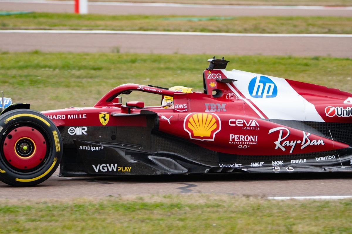 Les nouveautés techniques de la Ferrari SF-25 de Hamilton et Leclerc