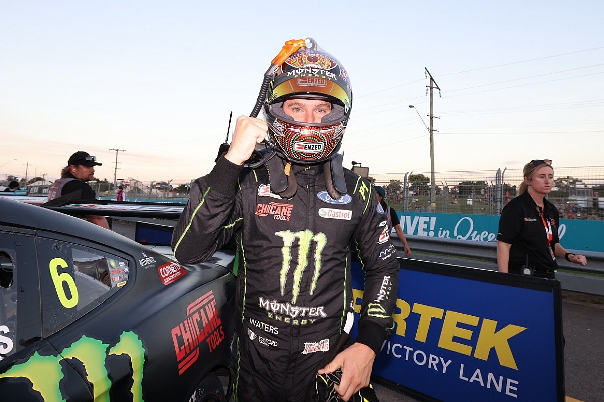Townsville Supercars: Waters wins action-packed opener