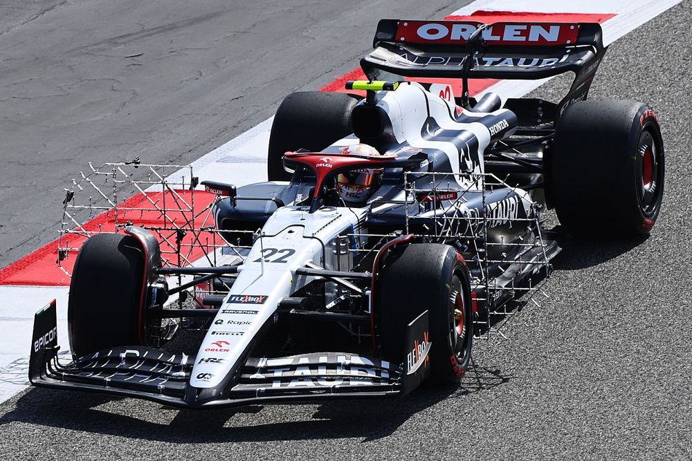 F1新車”雑感”解説2023「アルファタウリAT04」テスト開始直前にシェイクダウン画像公開。フロントサスなど、レッドブルを踏襲か？