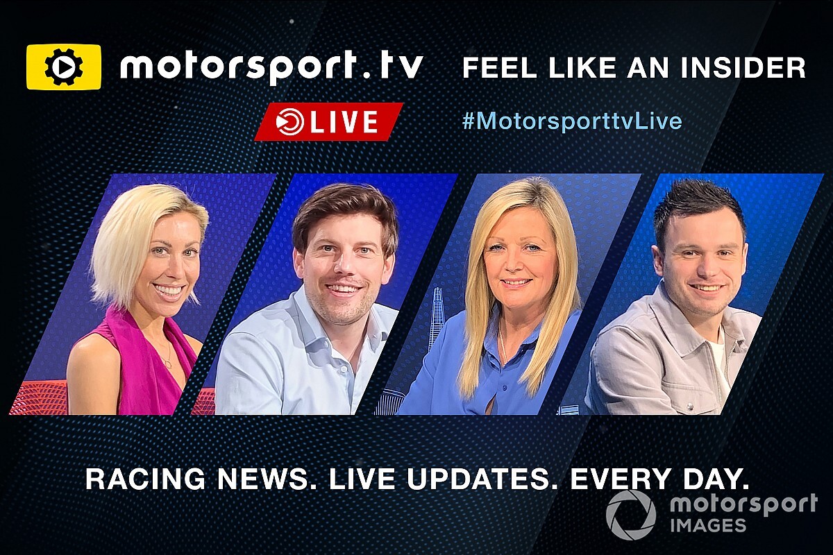 Presenters confirmed as Motorsport.tv Live hits the air