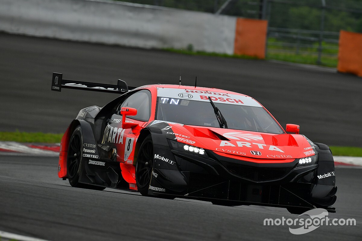 Honda completes Fuji Super GT test clean sweep