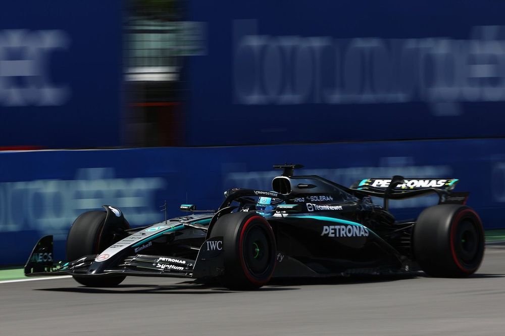 F1 Canadian GP: George Russell leads Lando Norris at the top in FP2