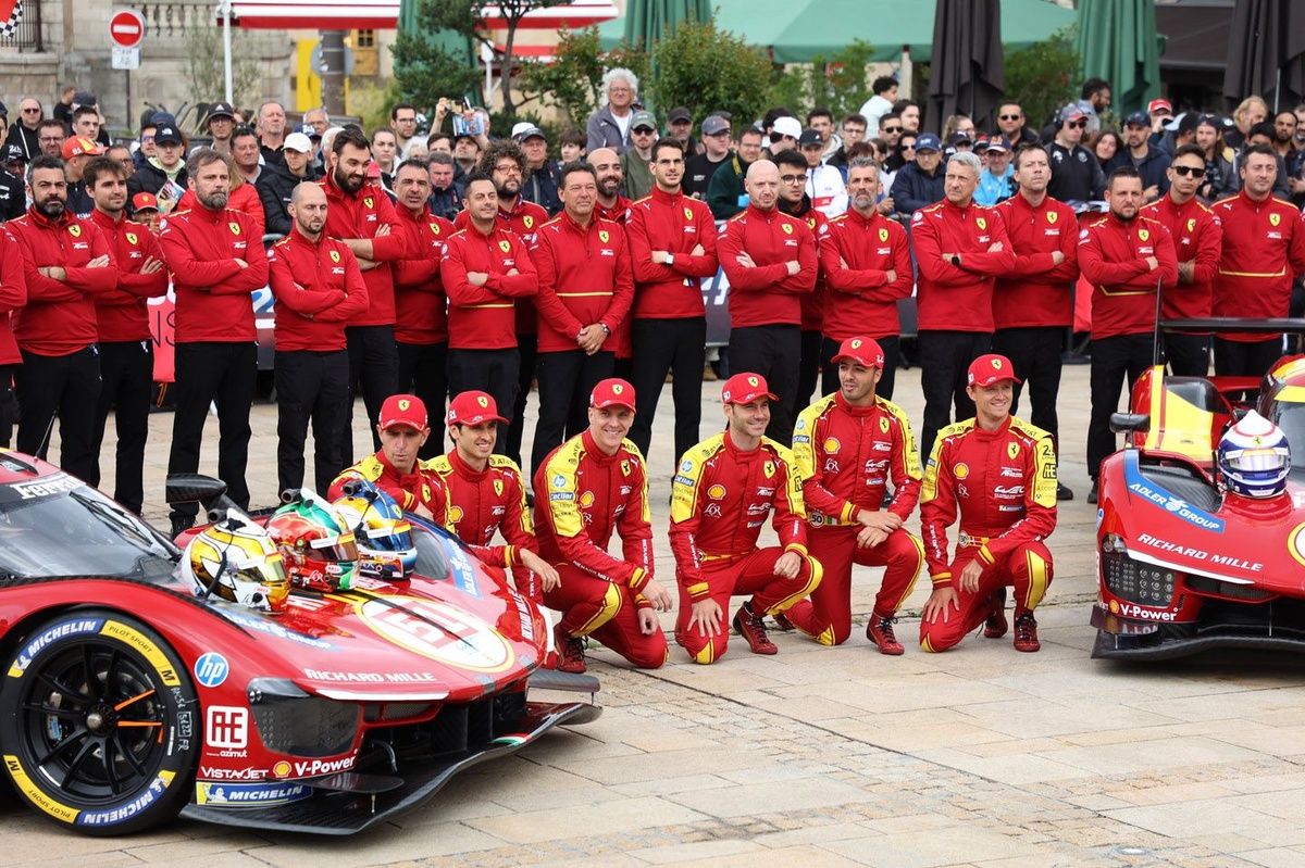 Ferrari no planea cambiar la alineación de pilotos del Hypercar del WEC ...