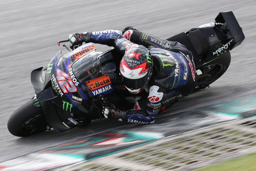 El balance de Rins tras su estreno oficial con Yamaha en Sepang