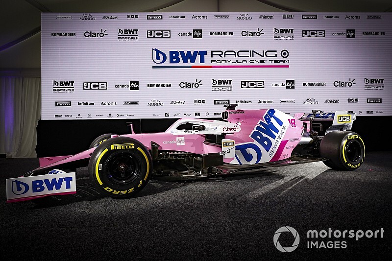 Racing Point se presenta con BWT como patrocinador principal
