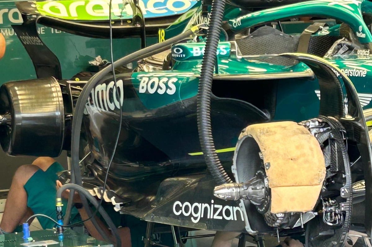 Análisis de las mejoras de Aston Martin F1: nuevos pontones y fondo ...