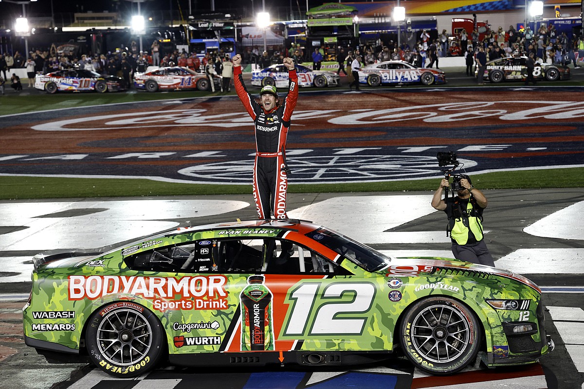 Blaney caps off big weekend for Penske with Coke 600 win