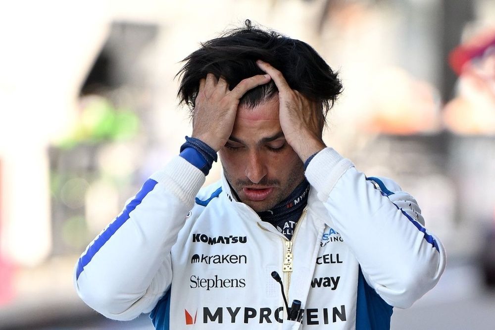 Cómo Sainz intenta mantenerse positivo tras un inicio frustrante con Williams