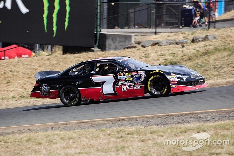 Will Rodgers lost to Harvick at Sonoma, but had the time of his life