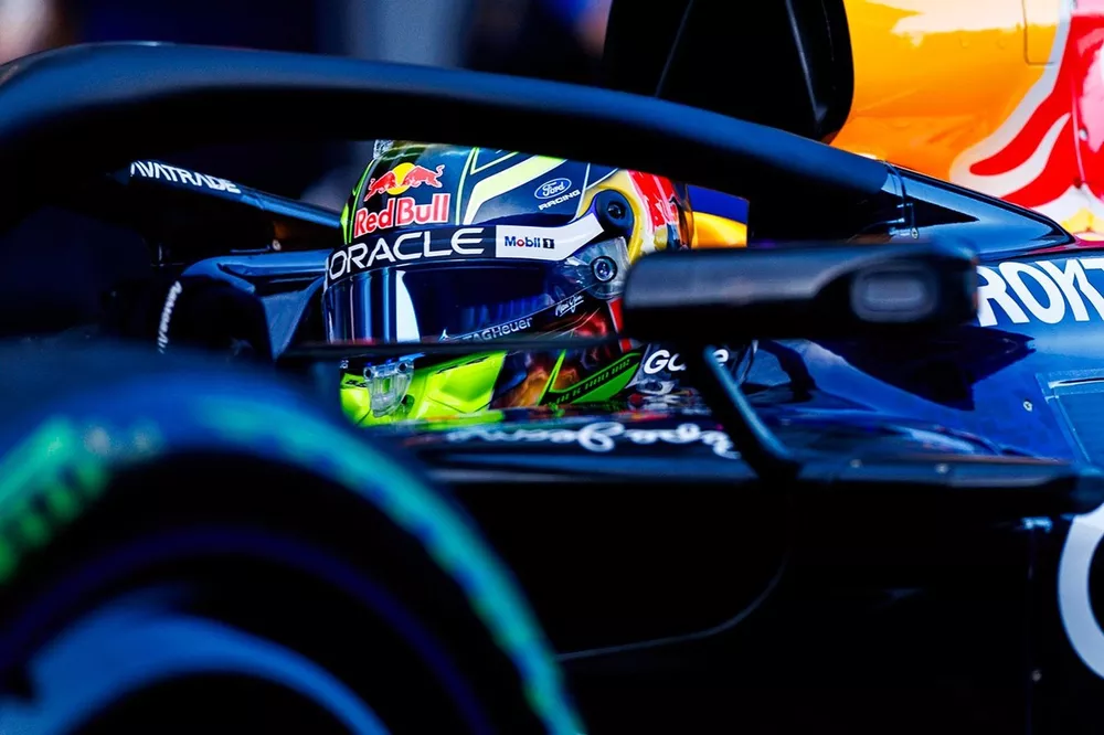 Isack Hadjar crashes Red Bull’s new F1 car