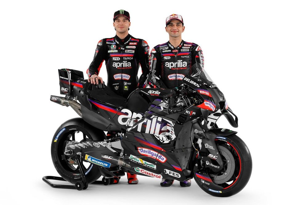 Aprilia revela su moto de MotoGP 2026 para Marco Bezzecchi y Jorge Martín