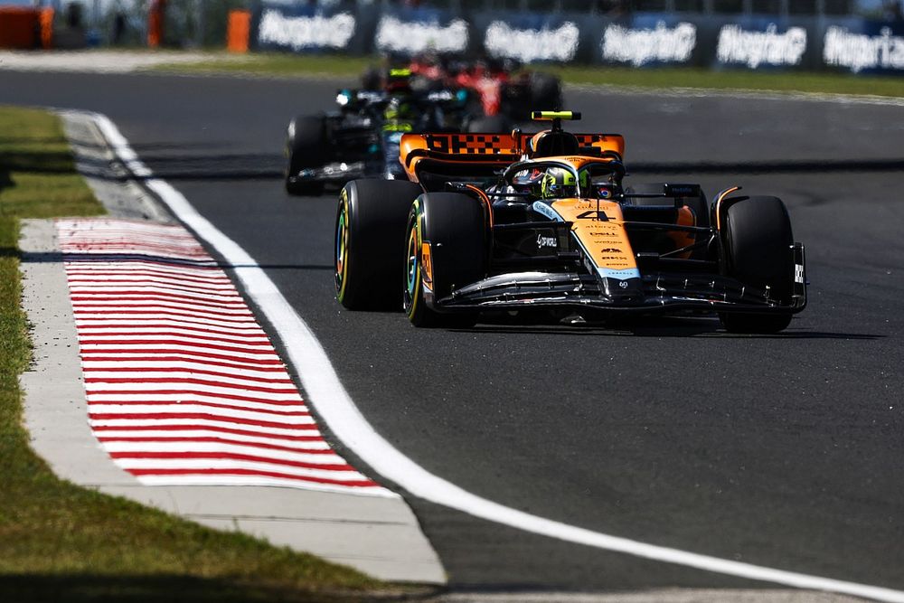 Norris over kansen op zege na P2: "Alleen als Verstappen uitvalt"