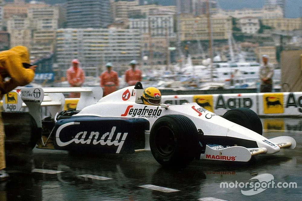 F1: Há 40 anos, Senna mostrava sua genialidade na chuva em Mônaco