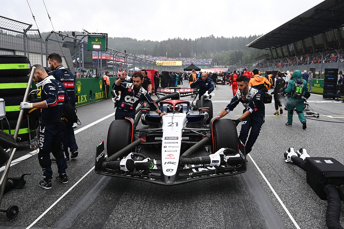 AlphaTauri justifica el rendimiento de De Vries en la F1 2023