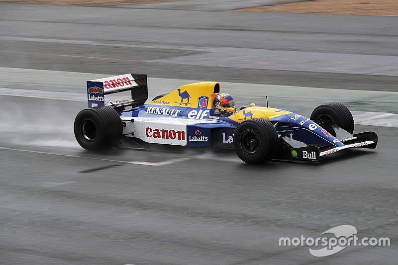 【F1】ウイリアムズFW14B、92年以来初走行。チーム40周年を祝う