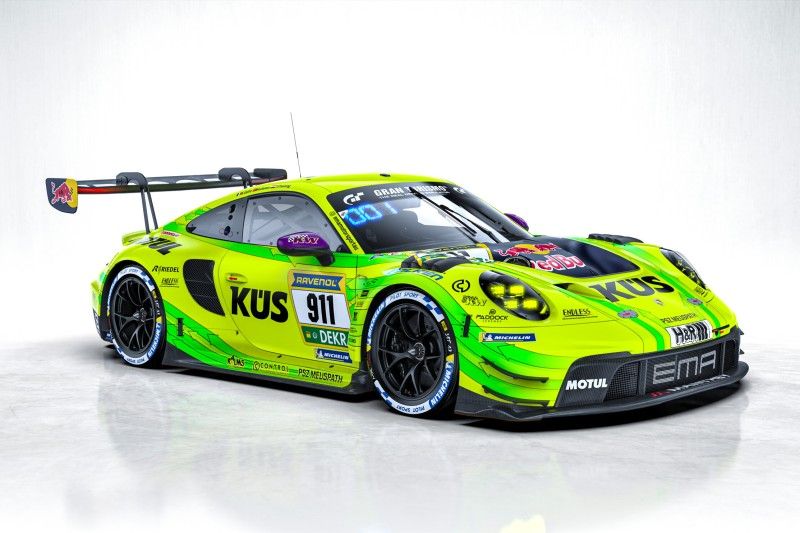 Manthey-"Grello" 2025 am Start, aber mit Änderungen bei Design und Fahrern