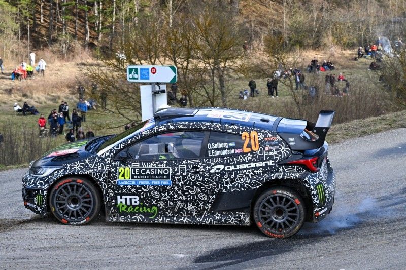 WRC Rallye Monte-Carlo 2025: Strafe für Solberg nach Drift auf Formel-1 ...