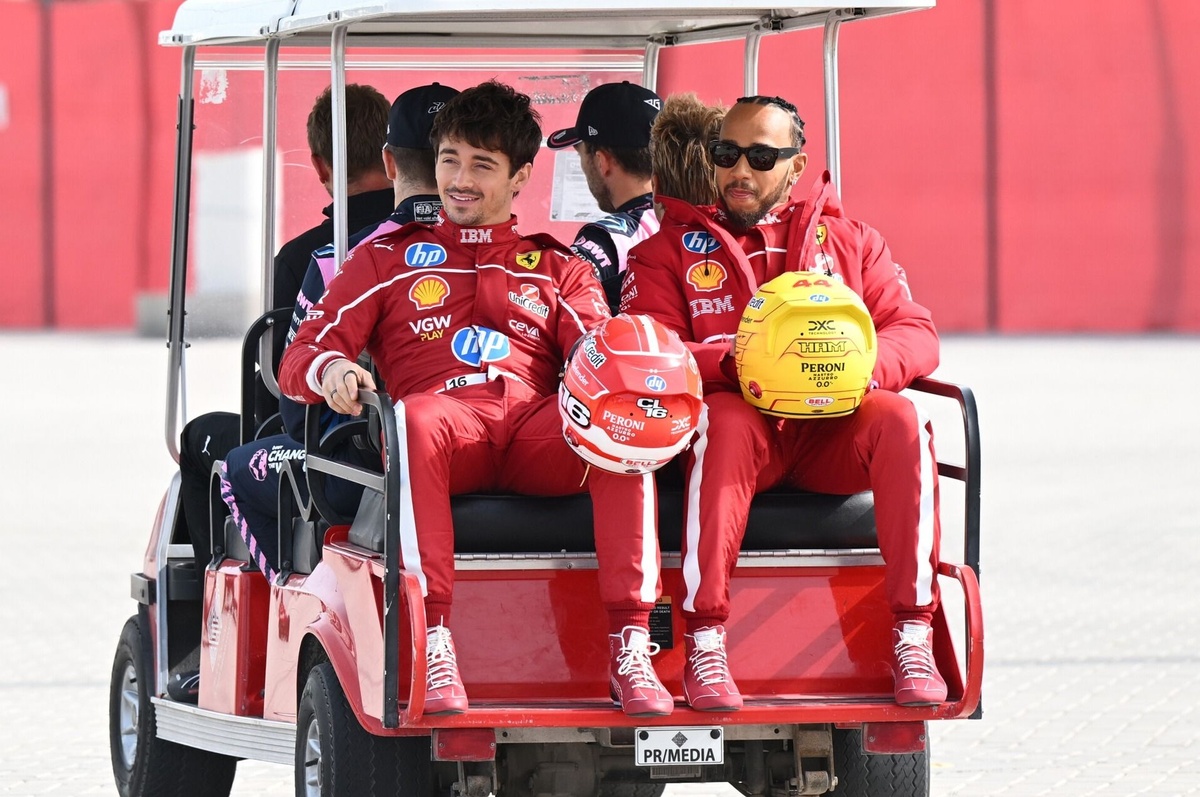 A meglepő tényező, amit Charles Leclerc felfedezett Lewis Hamilton kapcsán