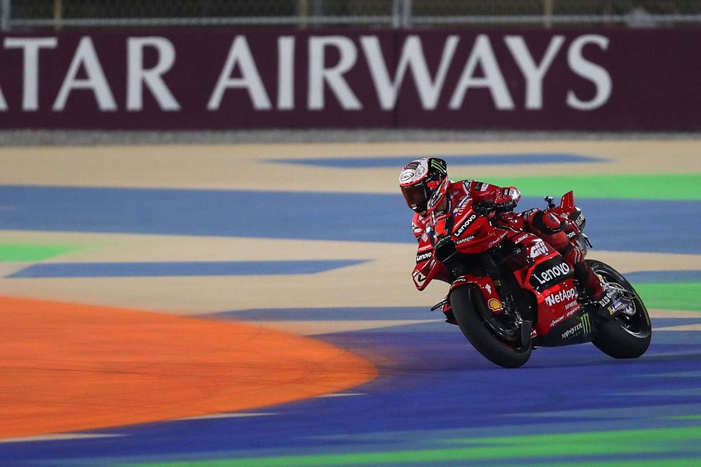 MotoGP points leader Bagnaia ‘very scared’ in Qatar GP Turn 1 near-miss