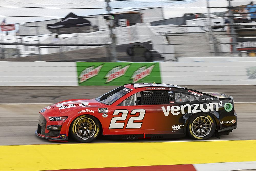 Logano "pretty stoked" with second after eventful race