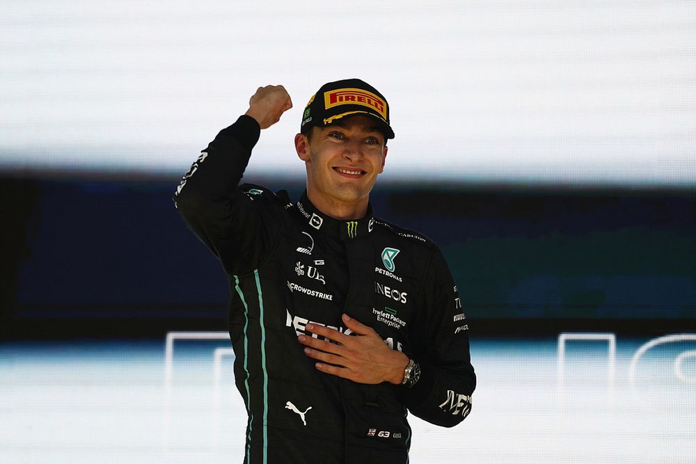 Russell Menang Lagi, Mercedes Kunci 1-2 di F1 GP Sao Paulo