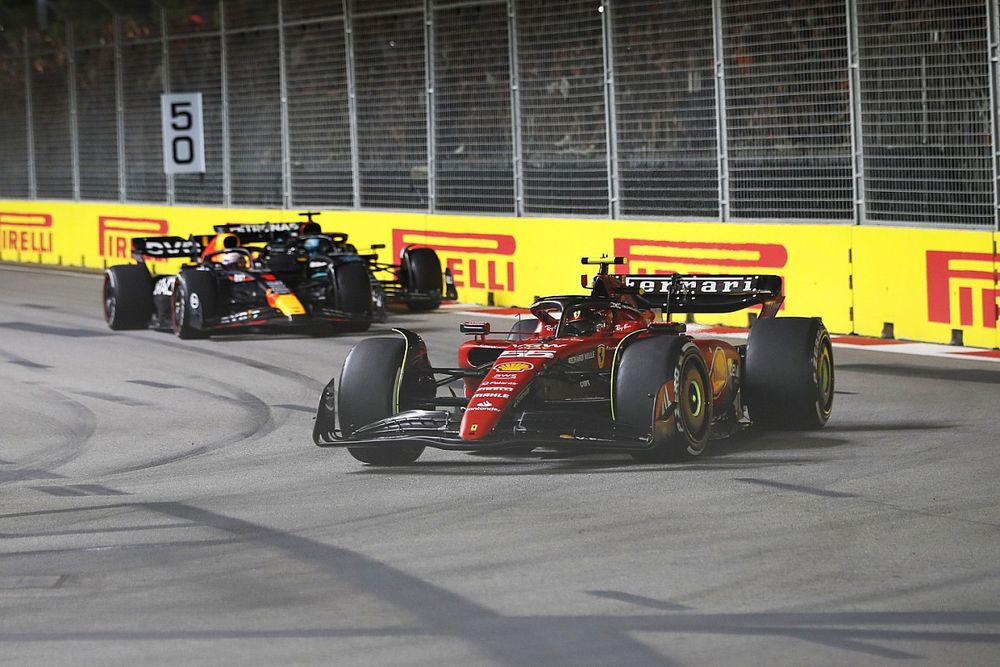 Sainz n'a jamais craint de céder sous la pression à Singapour