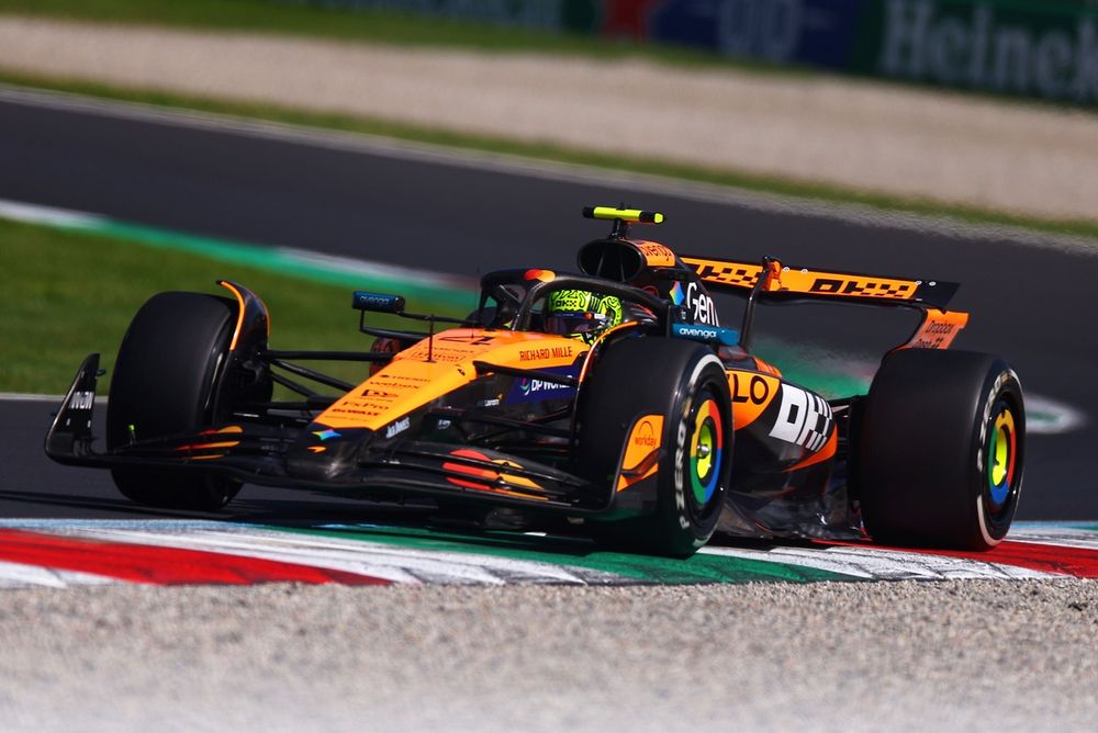 F1 Italian GP: Lando Norris tops FP3 with Charles Leclerc 0.021s behind
