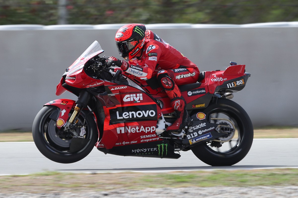 MotoGP | Bagnaia: "L'Aprilia ha un chiaro vantaggio in trazione"