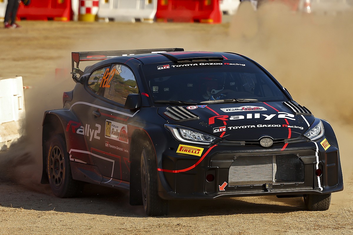 Toyota reveals Rally2 concept car at Rally Japan