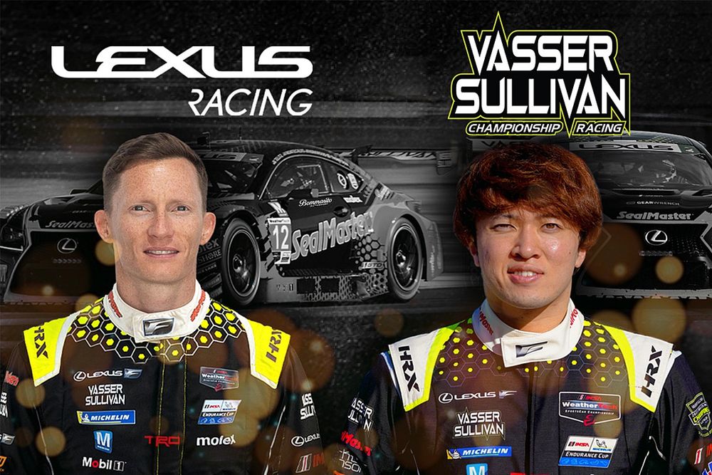 Conway, Miyata complete Vasser Sullivan’s Rolex 24 lineup