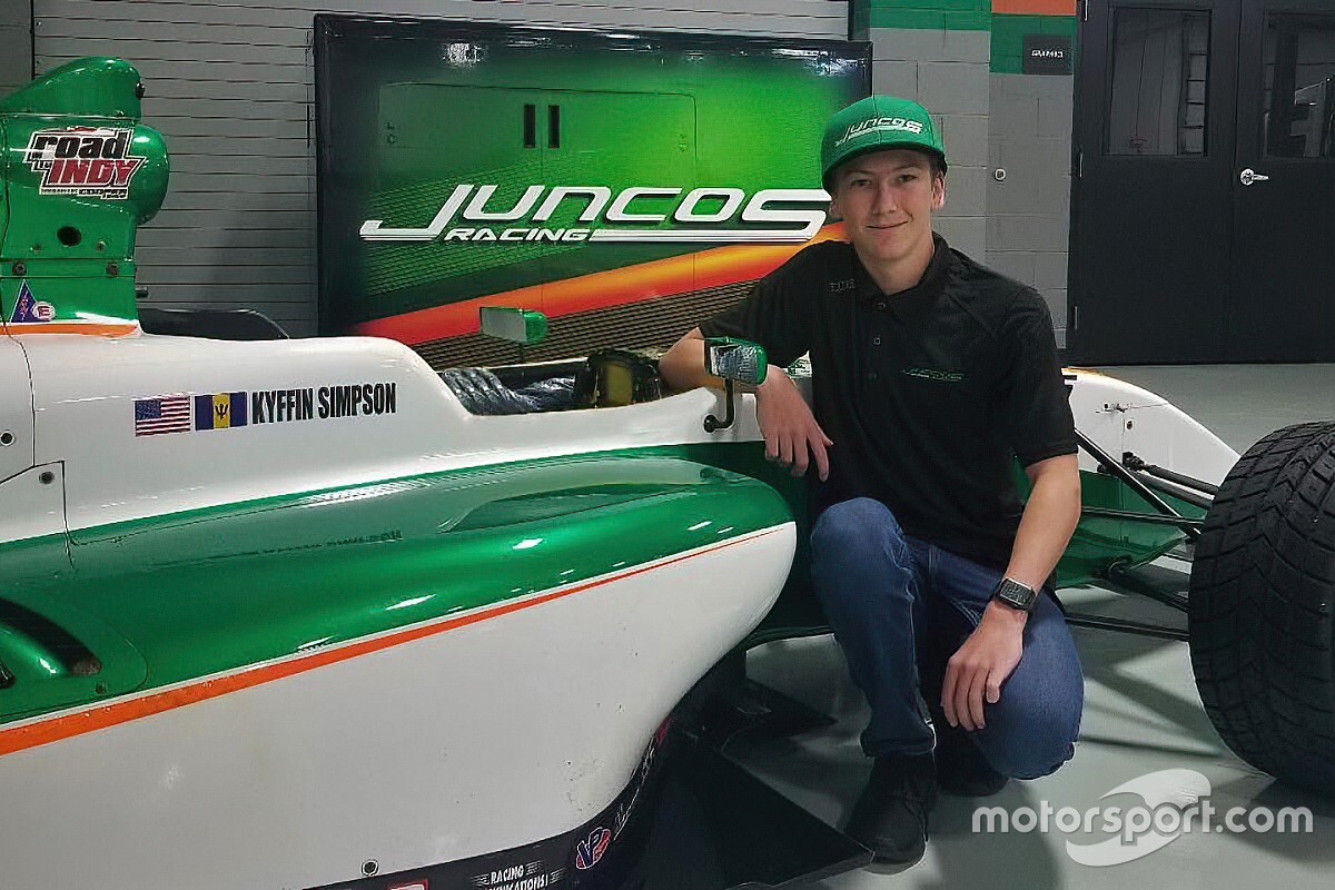 Juncos signs Kyffin Simpson to Indy Pro 2000 team