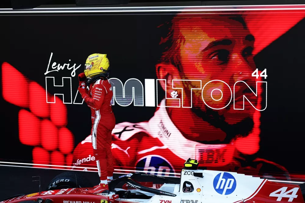 Lewis Hamilton Ferrari win draws Michael Schumacher comparison after ...